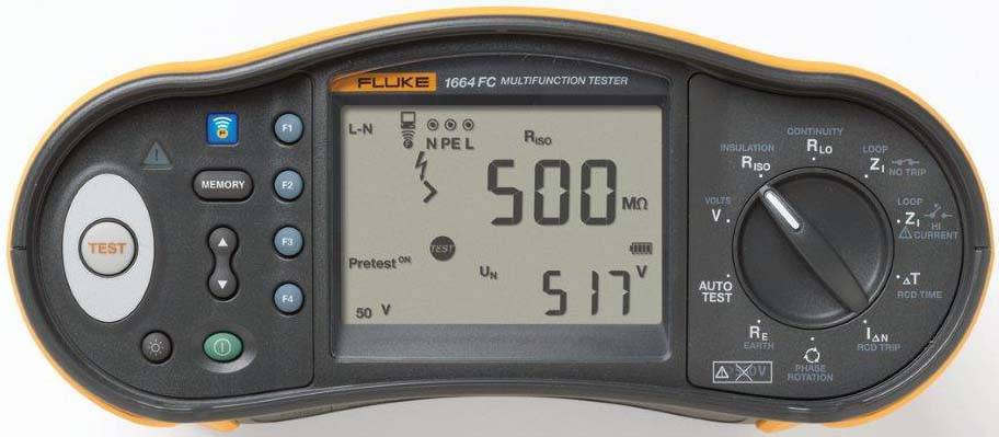 Fluke Installationstester mit ISO Vorabprüfung 1664FC DMS DE kaufen