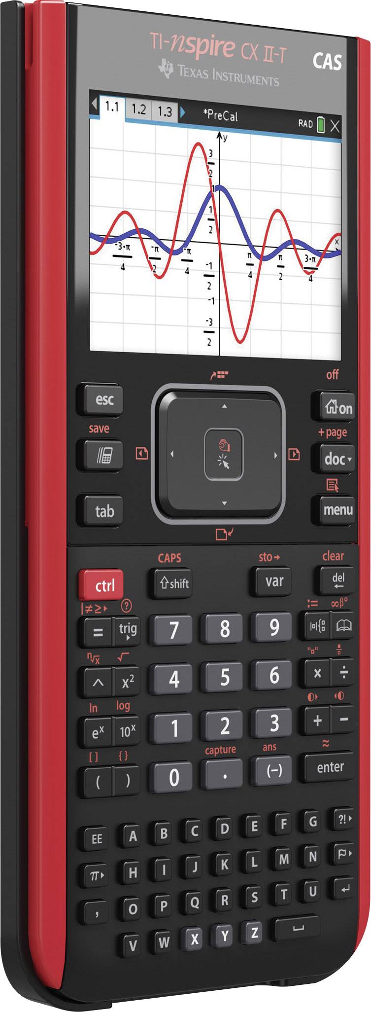 Texas Instruments TI NSpire CX II T CAS Grafick Po ta ern 