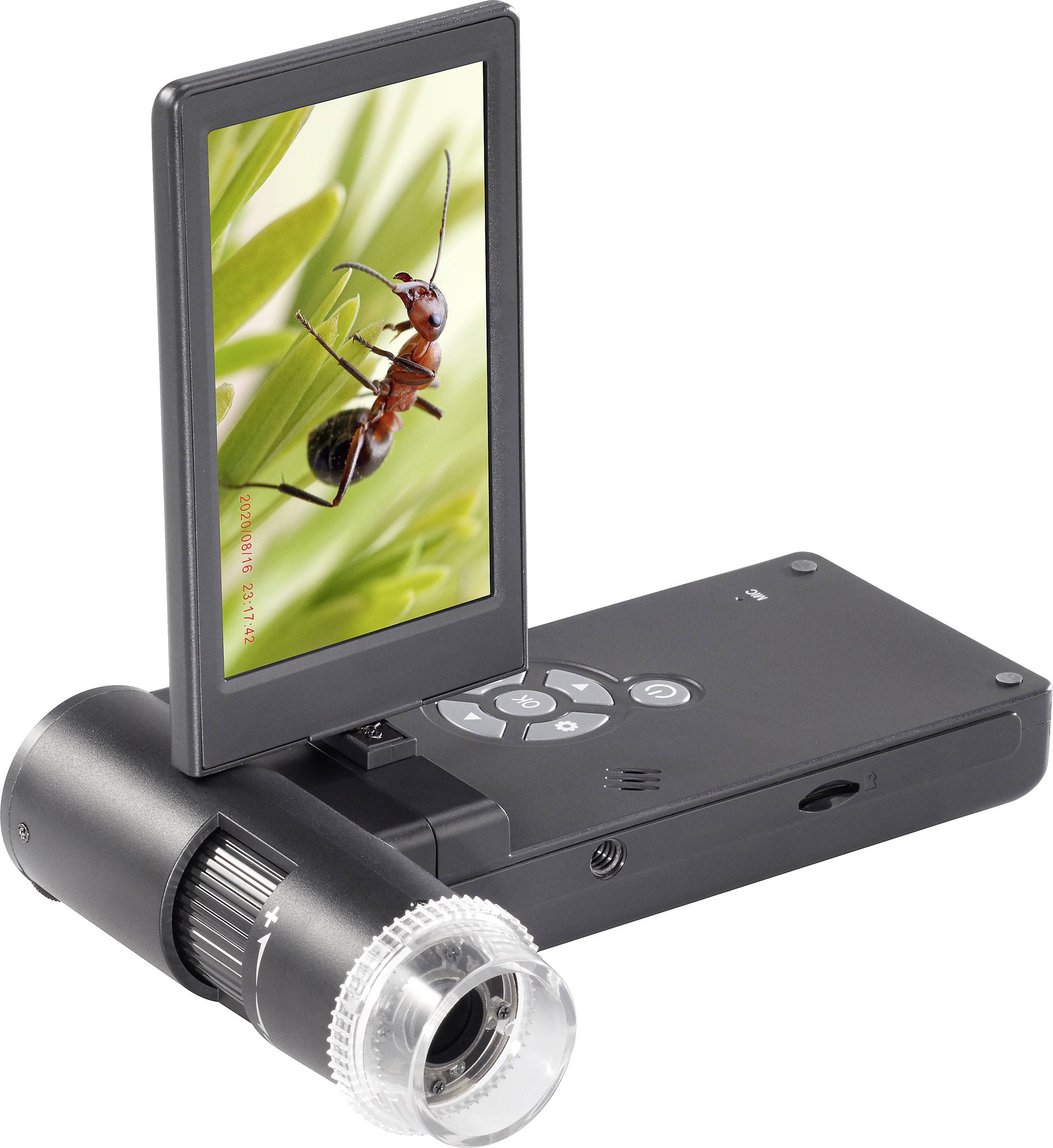 TOOLCRAFT mikroskopová kamera s monitorem 12 Megapixel 300 x Digitální ...