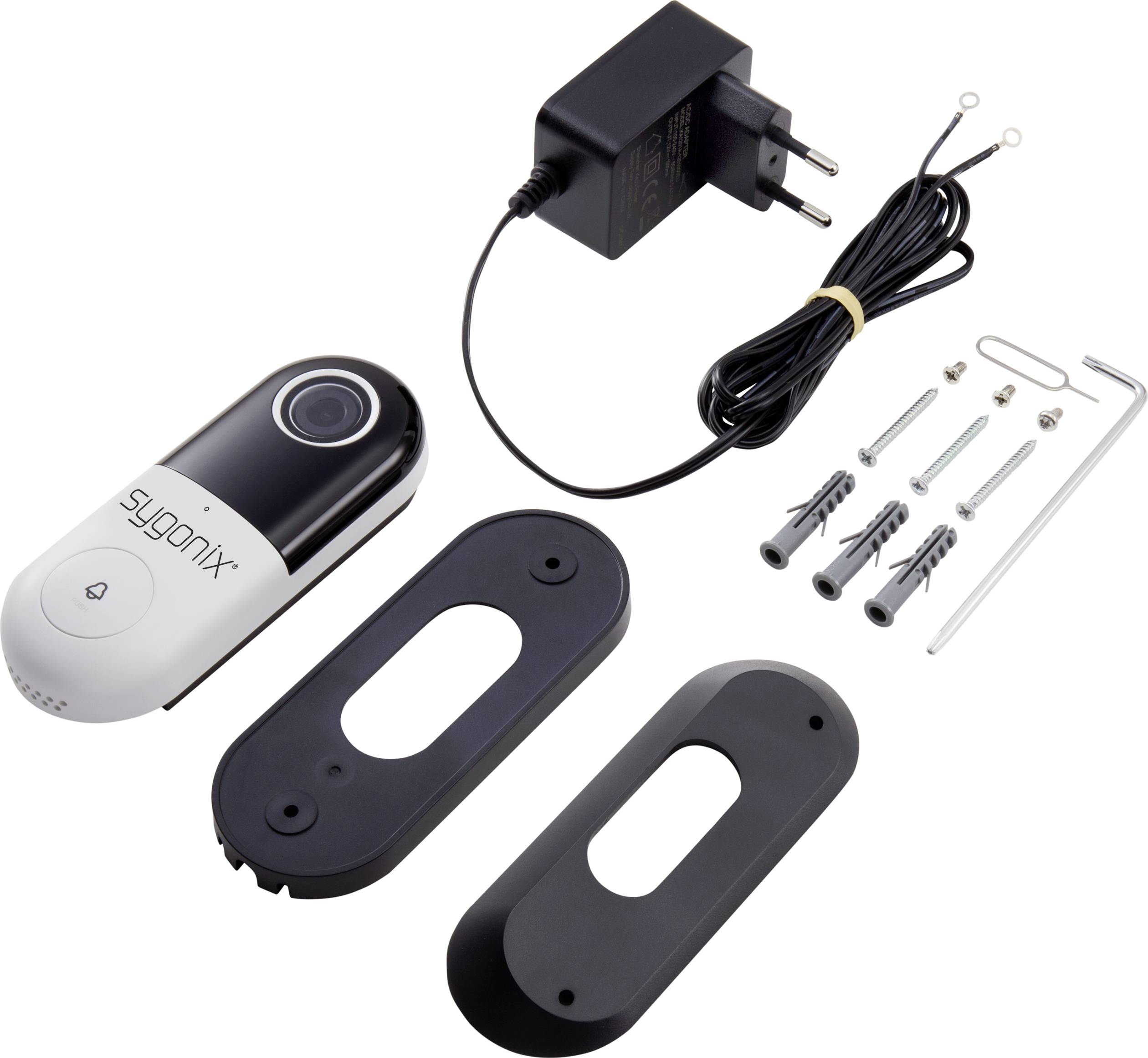 Sygonix SY-4452322 Wi-Fi domovní IP/video telefon, venkovní jednotka ...