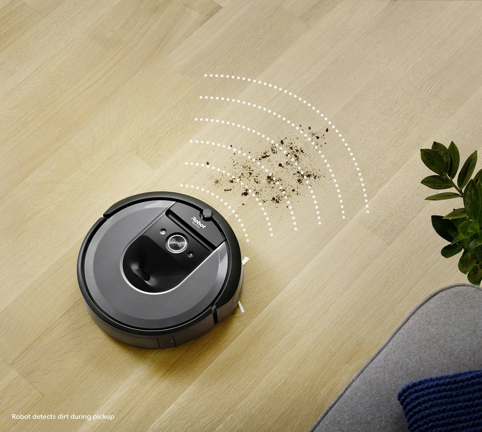 iRobot Roomba i7150 robotický vysavač stříbrná, černá iRobot Roomba i7150 robotický vysavač stříbrná, černá