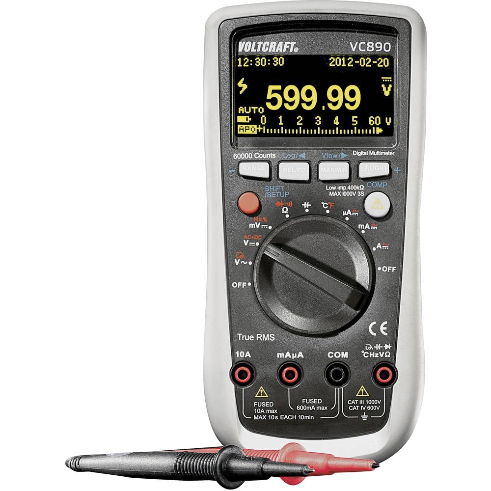 Multimetr digitální VOLTCRAFT VC890 OLED VC890 OLED + VC810 Bluetooth ... Multimetr digitální VOLTCRAFT VC890 OLED VC890 OLED + VC810 Bluetooth ...