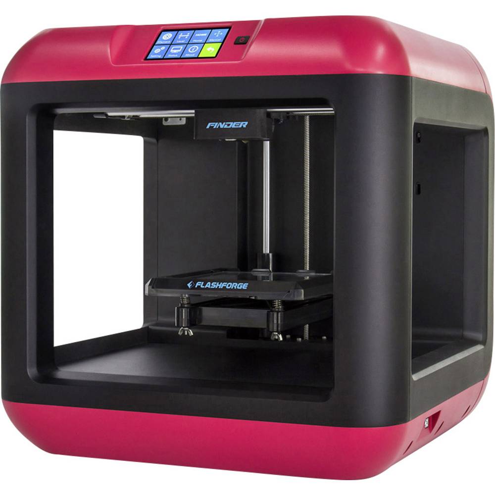3D Tisk rna Flashforge Finder Red S Wi Fi Conrad sk 3d-tisk-rna-flashforge-finder-red-s-wi-fi-conrad-sk