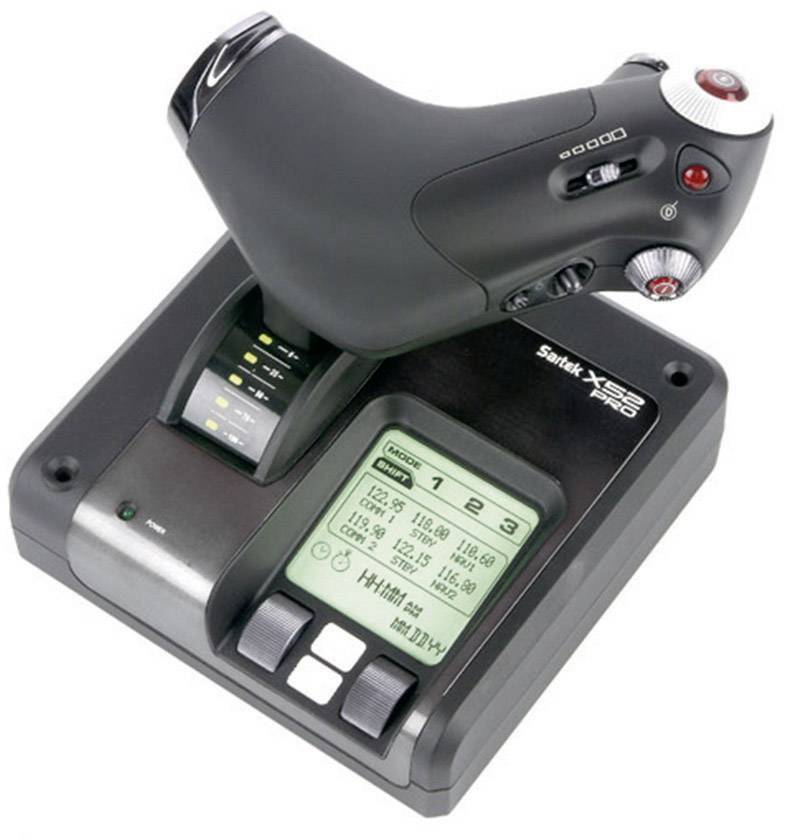 Logitech Gaming Saitek X52 Pro Flight joystick k leteckému simulátoru ...