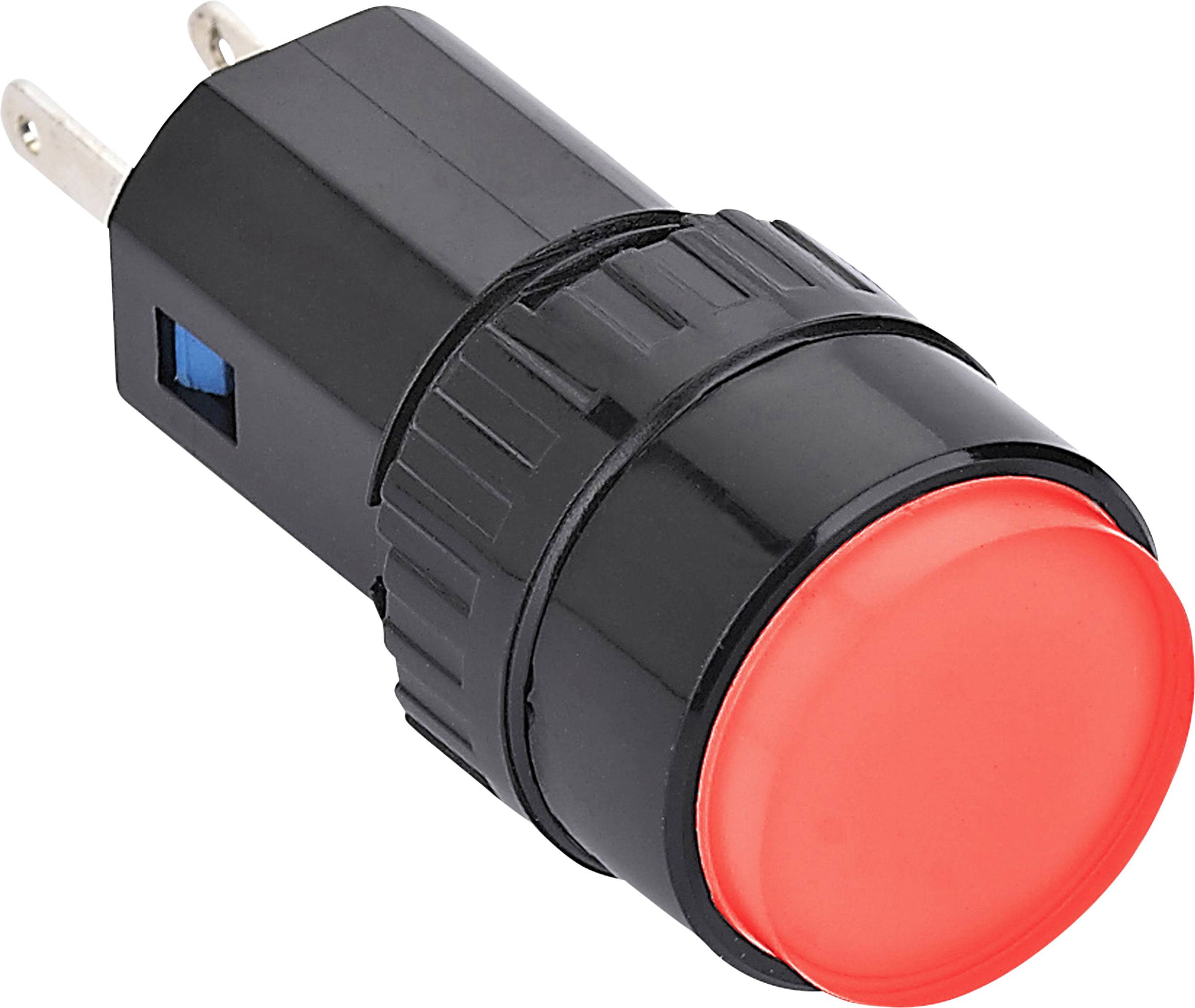 TRU COMPONENTS AD16 16A/12V/R LED-signallampe Rød 12 V/DC, 12 V/AC købe