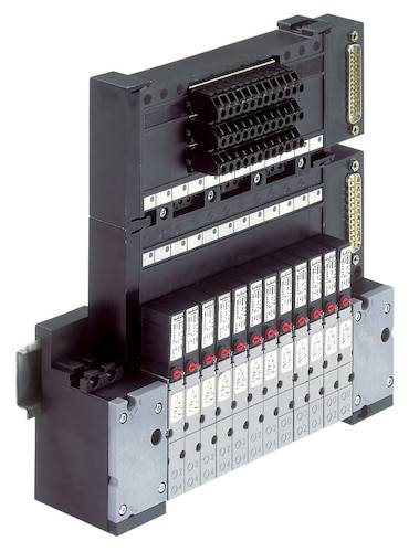 Bürkert 8640 217482 Ventilø 24x 5/2-vejs Aktivering (pneumatik ...