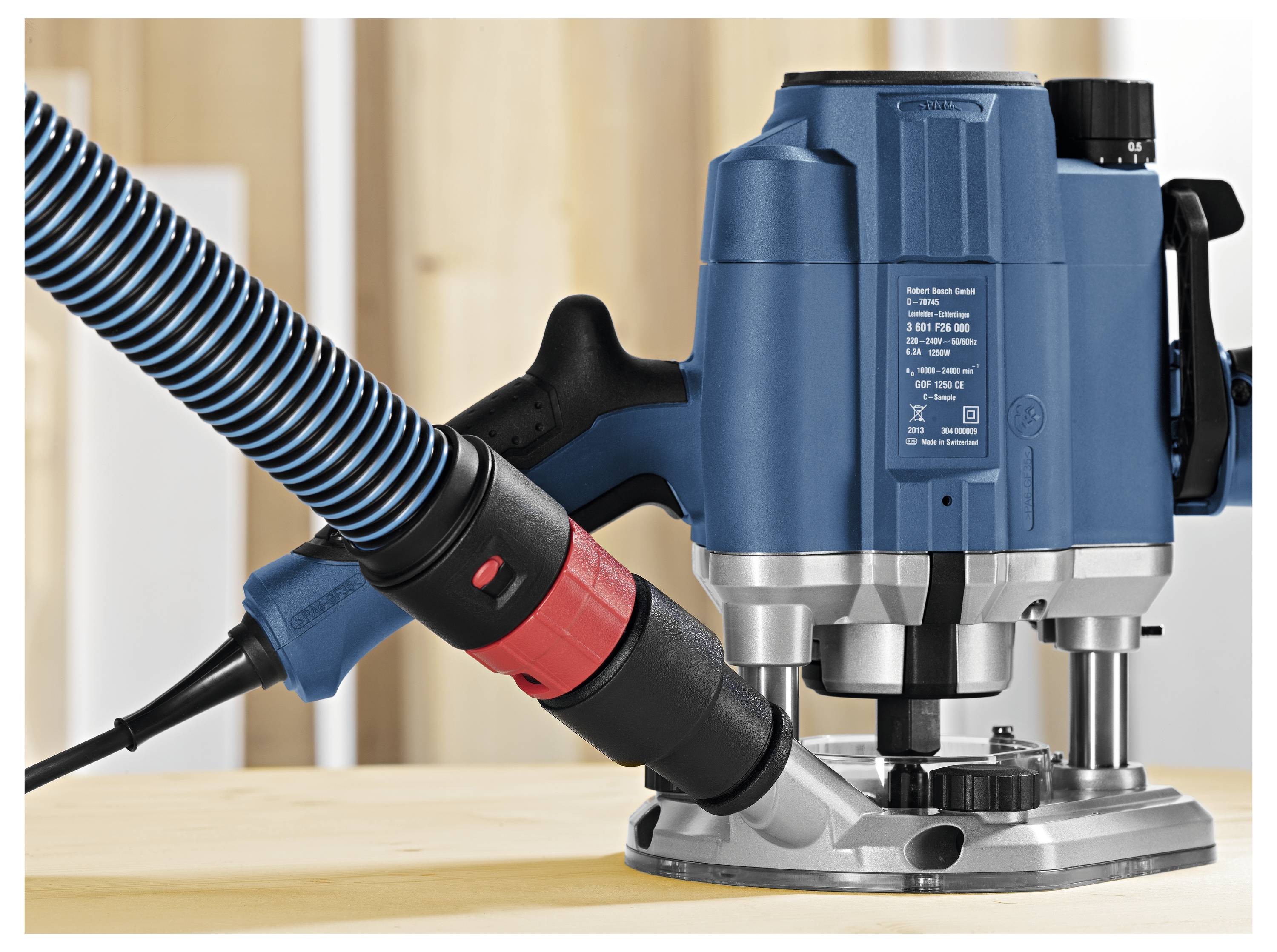 Bosch Professional Overfræser 0601626001 GOF 1250 CE Kuffert 1250 W købe