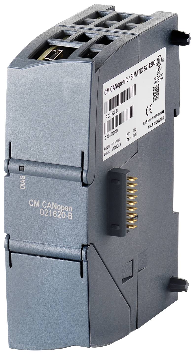 Ixxat 021620 CM CANopen Udvidelsesmodul CAN bus, D-SUB9, S7-1200 5 V/DC ...