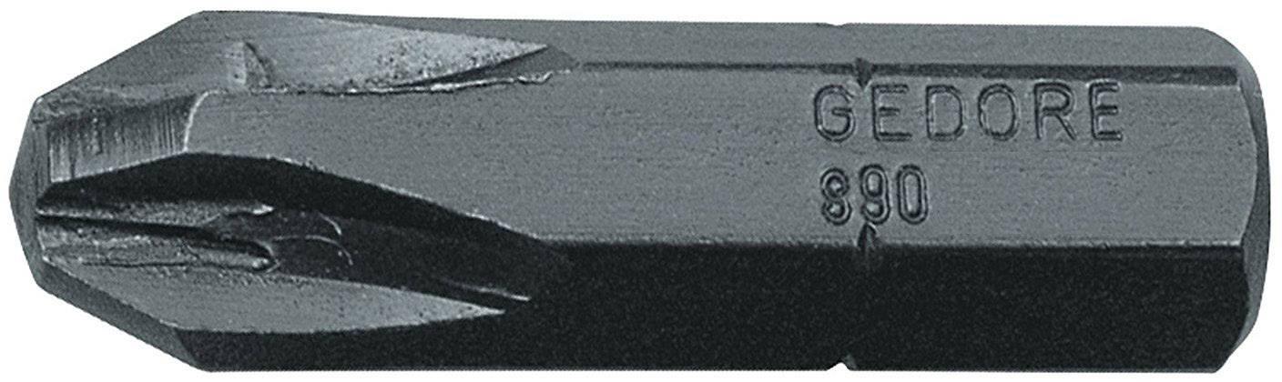 Gedore 890 PZD 4 6553760 Krydskærv-bit PZ 4 Krom-vanadium specialstål ...