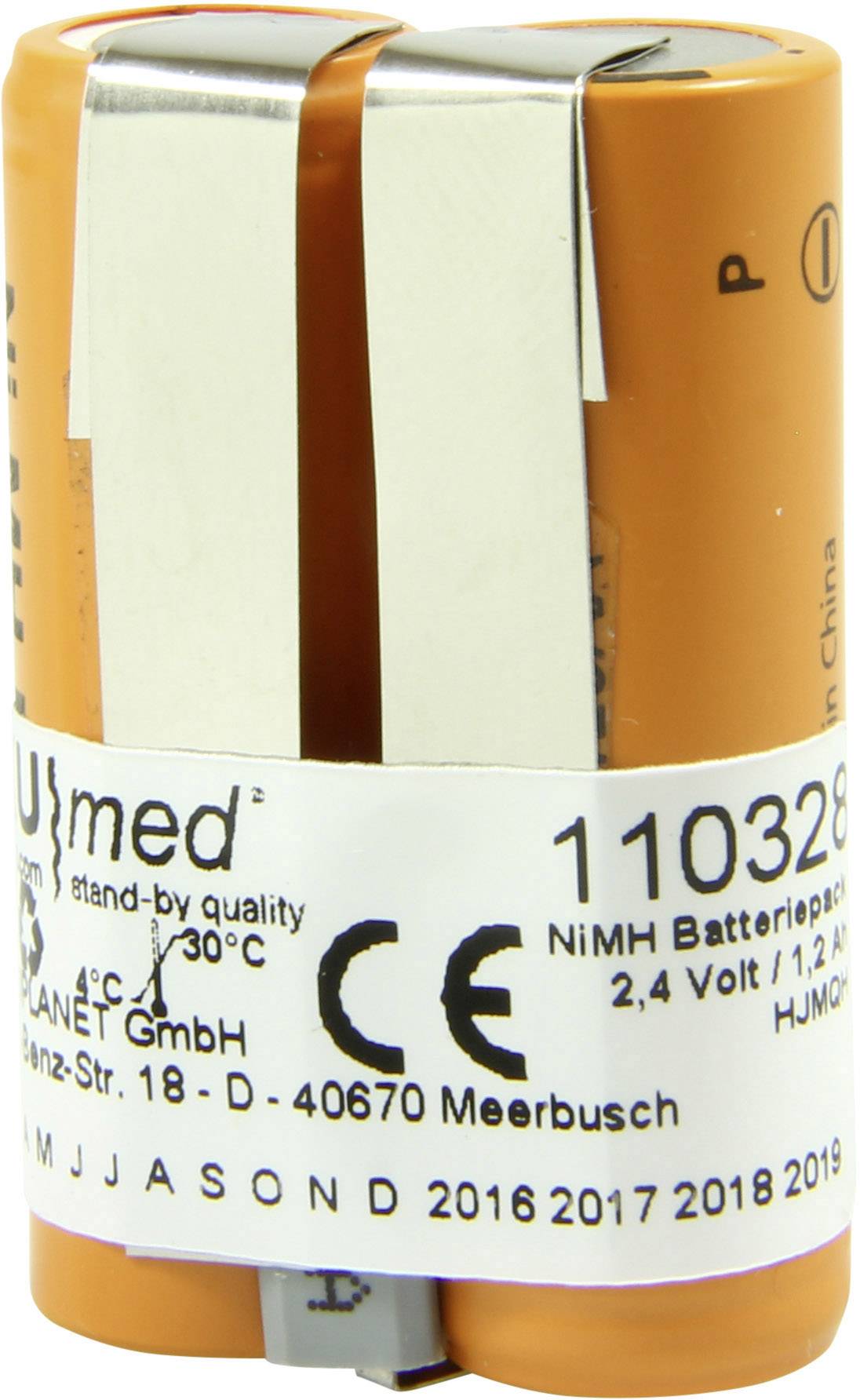 Akku Med Medicinteknik-batteri Erstatter original-batteri 4860 501.002 ...