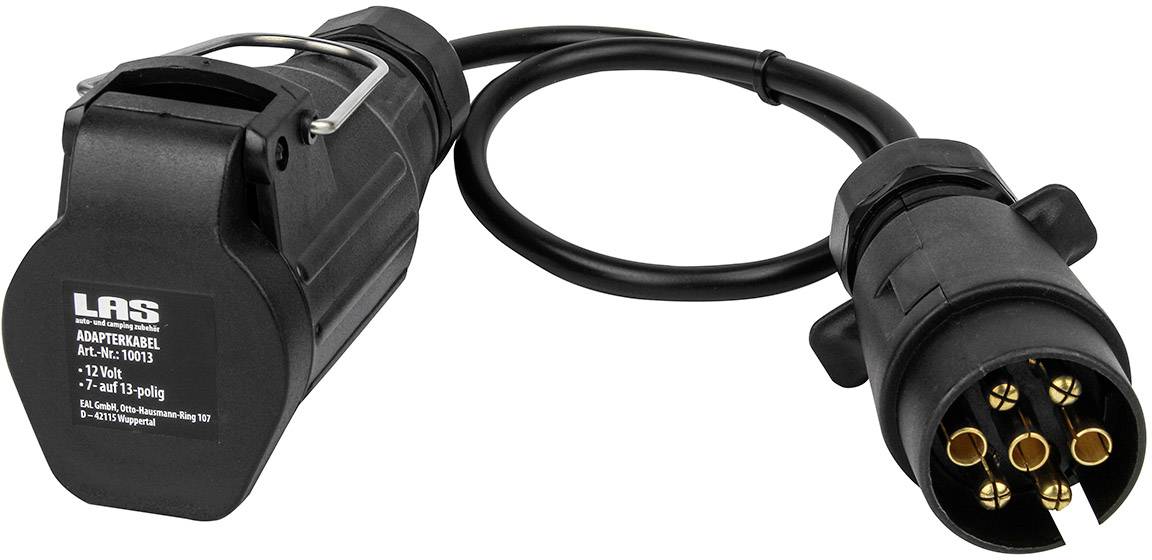 LAS 10013 Anhænger adapter [13-polet stik - ] Plastic købe