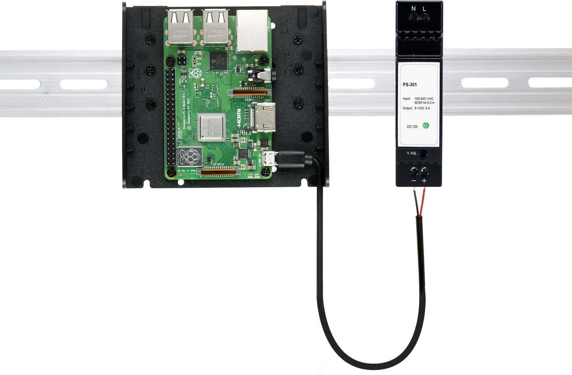 TRU COMPONENTS Strømkabel Raspberry Pi®, BBC micro:bit [1x USB 2.0 stik ...