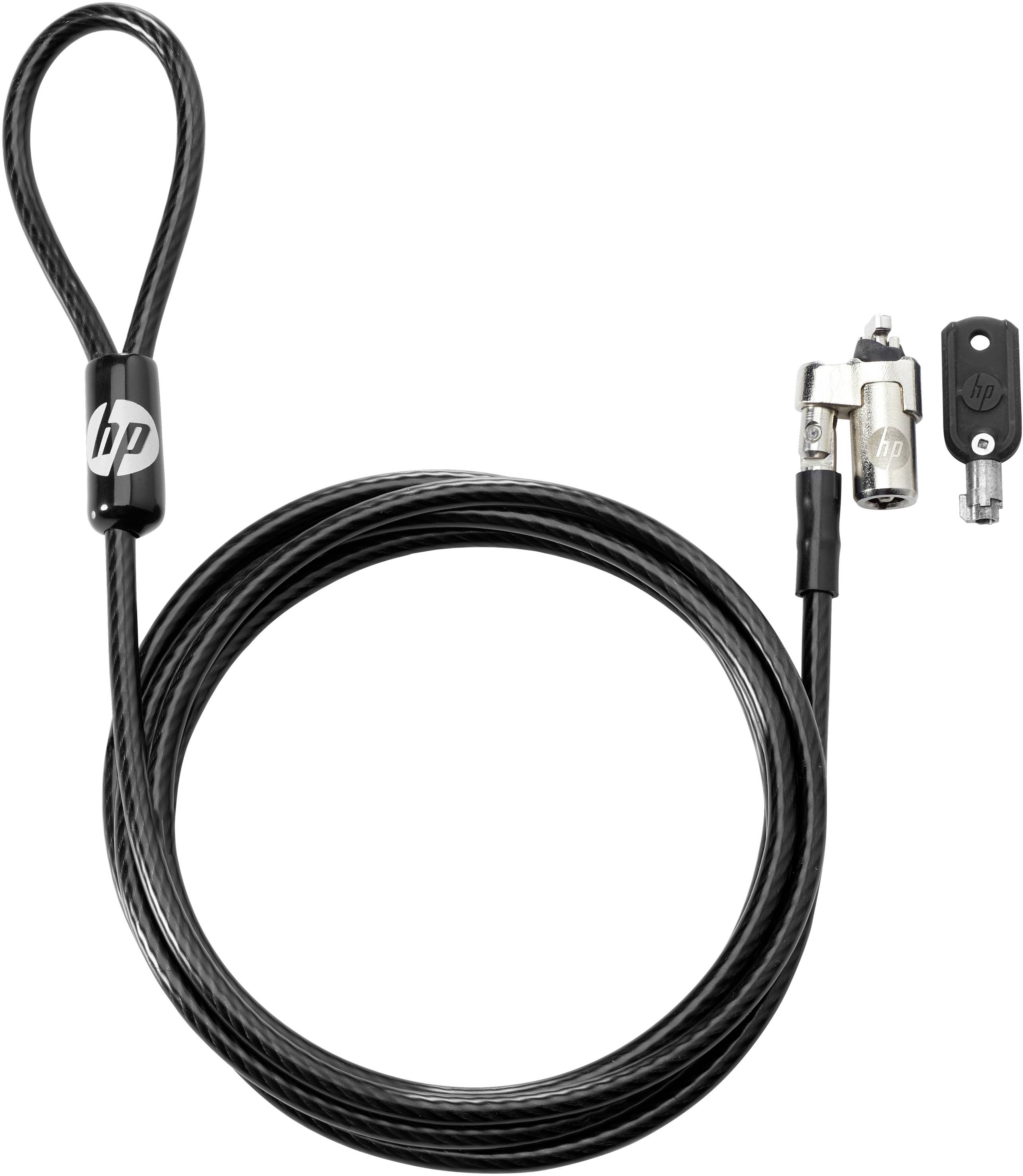 HP Keyed Cable Lock Laptoplås T1A62AA købe