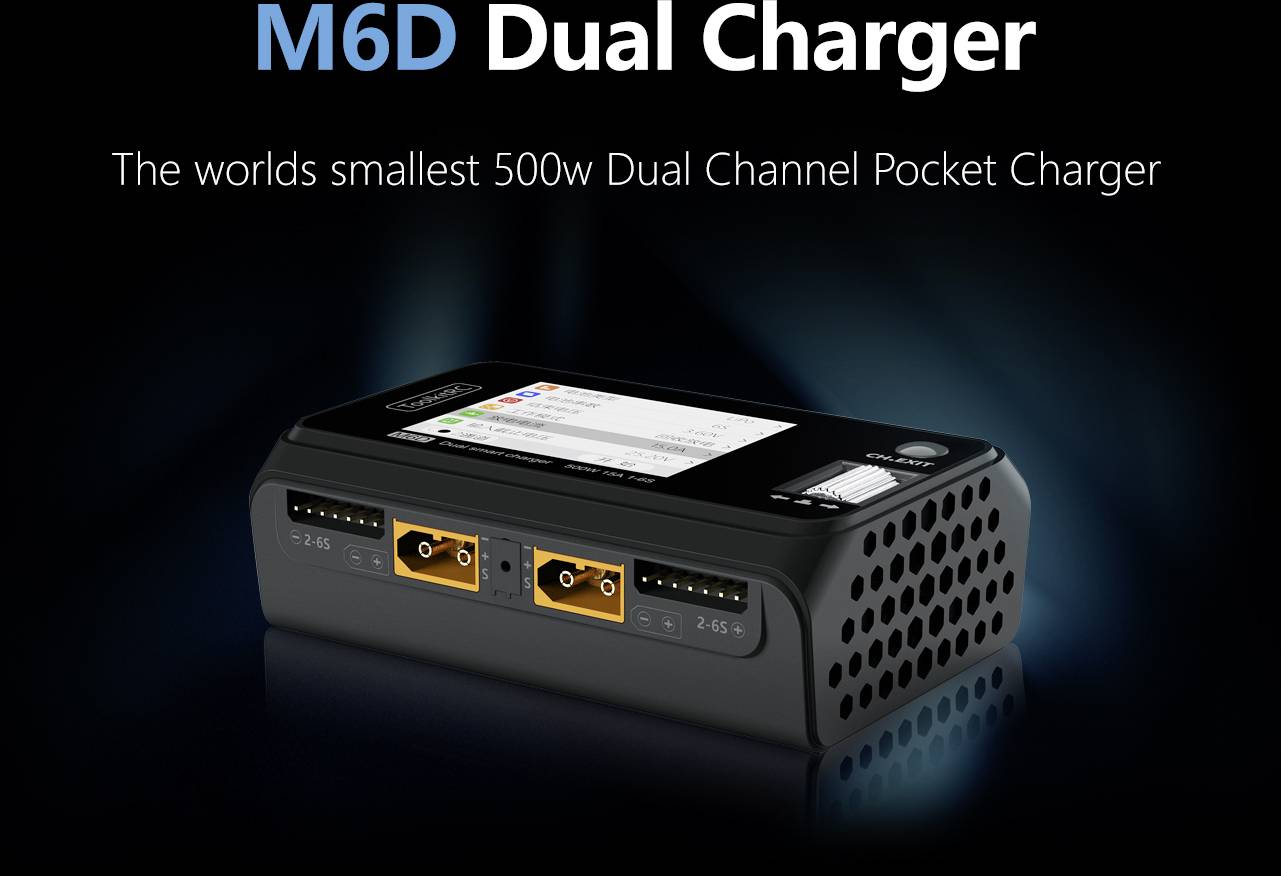 Toolkit RC Modelbyg-oplader 15 A LiPo, LiHV, LiFePO , Li-Ion, NiMH, Bly ...