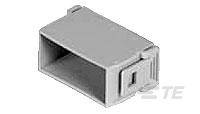Stiftlister, stiklister TE AMP HEAVY DUTY RECTANGULAR CONN 1103266-1 TE ...
