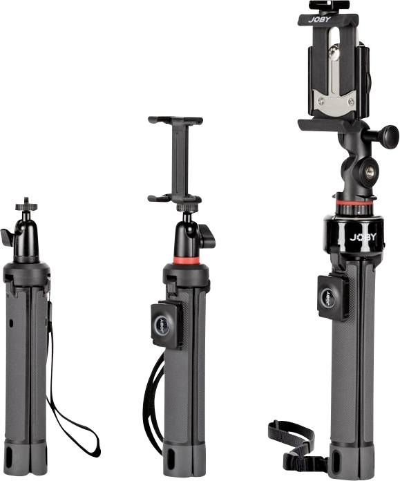 JOBY TelePod™ Mobile Tripod 1/4 tomme Sort inkl. smartphoneholder ...