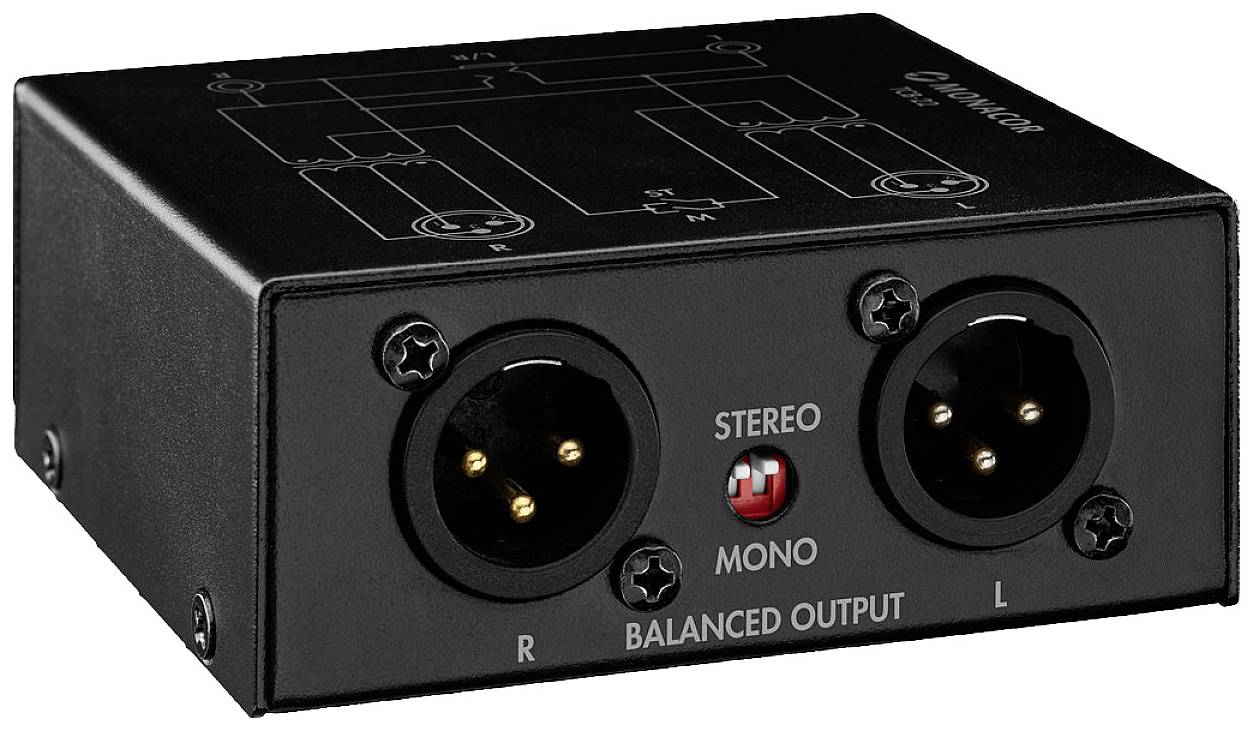 Monacor TCB-22 2-kanalsymmetri-enhed købe