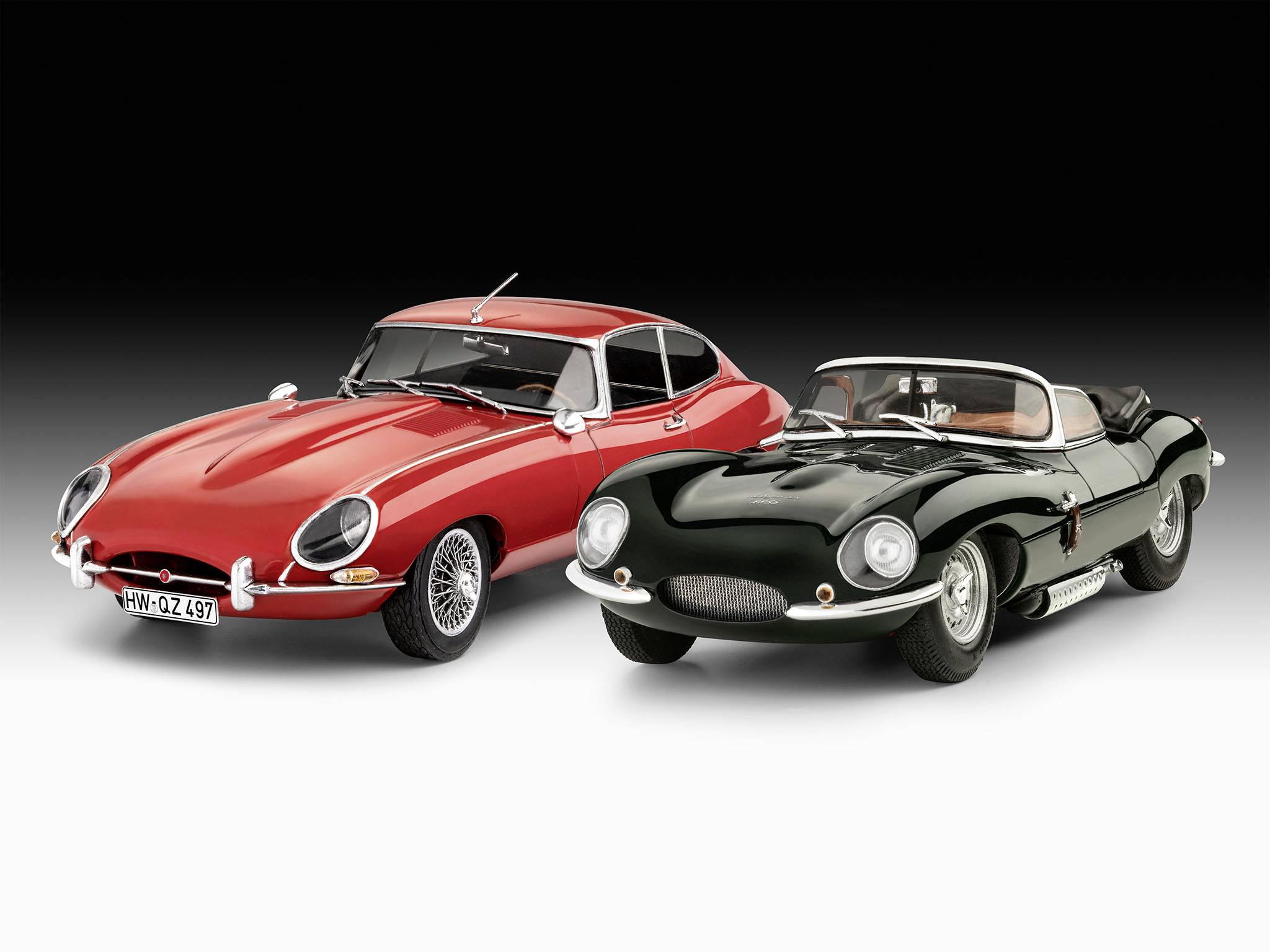 Revell 05667 Geschenkset Jaguar 100th Anniversary Bilmodel byggesæt 1:24 købe