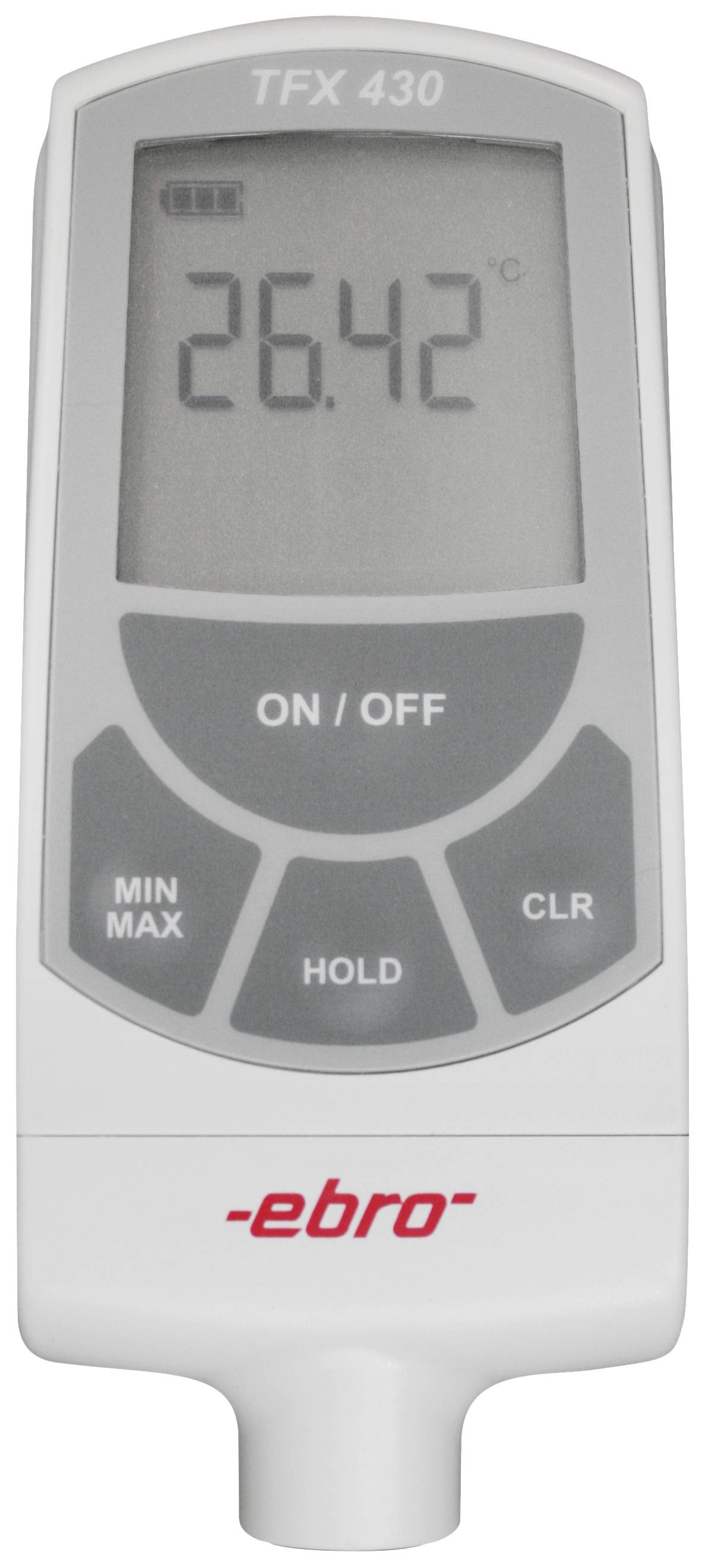 ebro TFX 430 Temperatur-måleudstyr -100 - +400 °C med stiv sensor købe