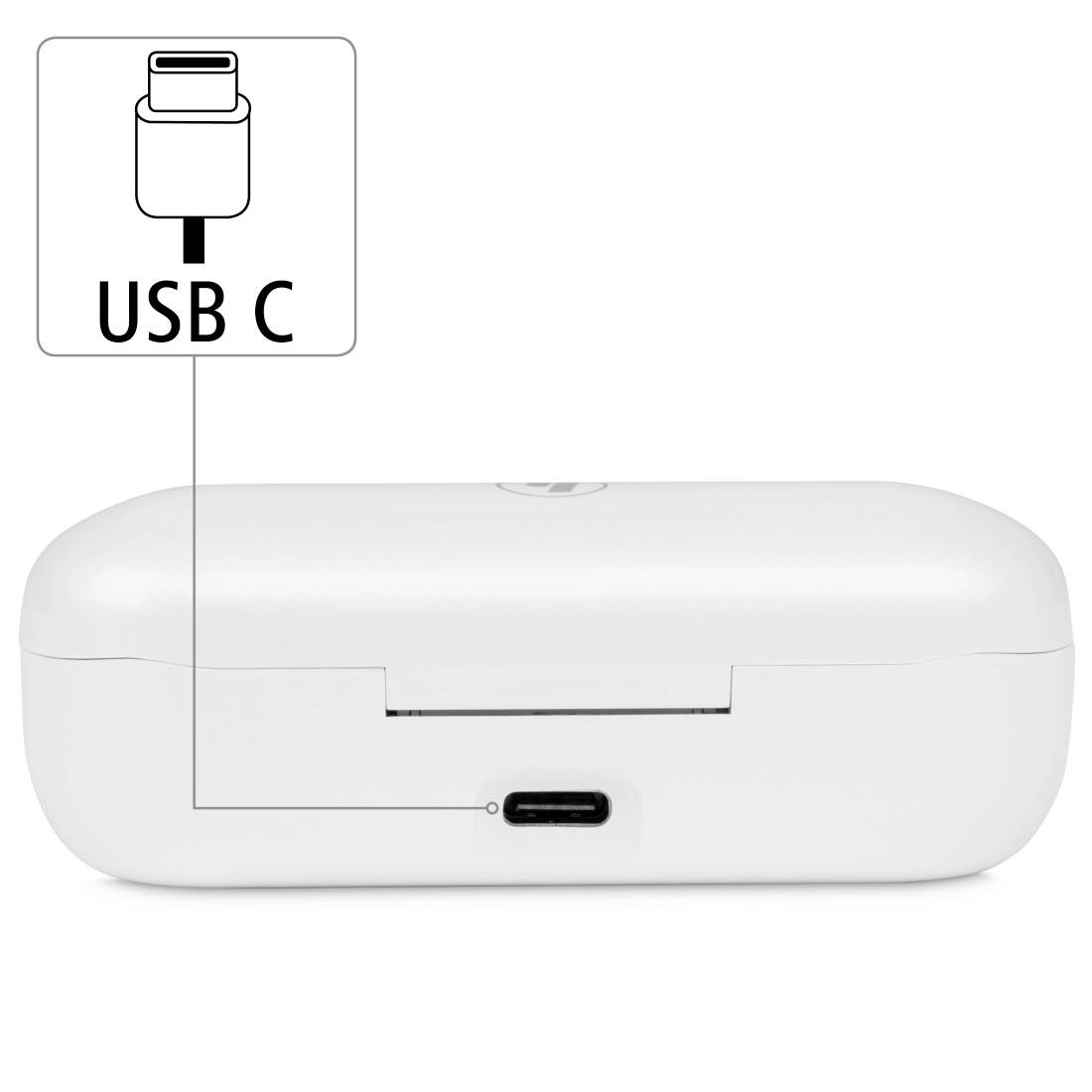 Hama Spirit Go HiFi In Ear hovedtelefoner Bluetooth® Stereo Hvid købe