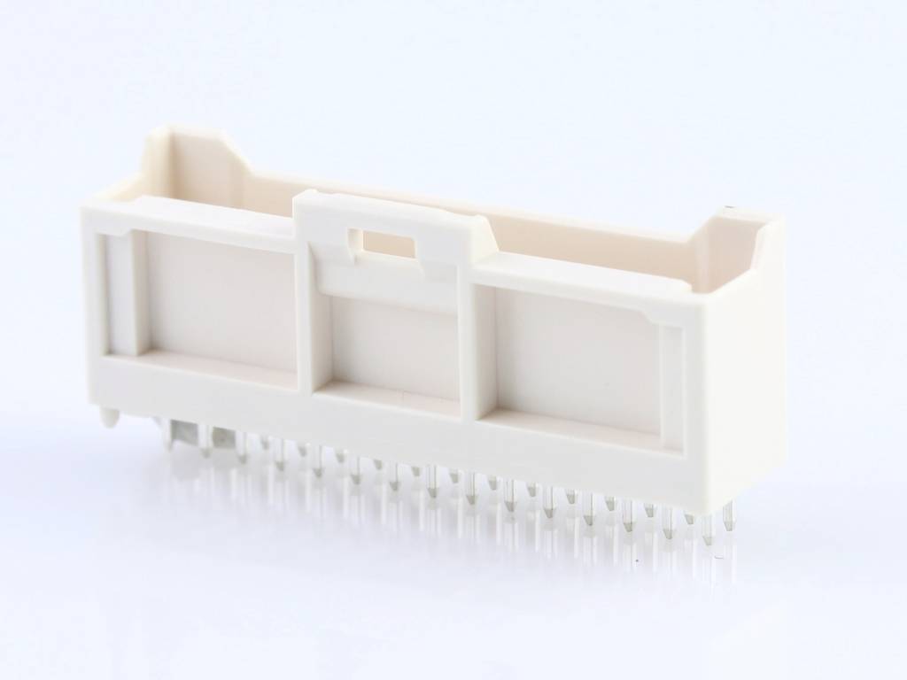 Molex Stiftkabinet-printplade Samlet antal poler 30 Rastermål: 2.00 mm ...