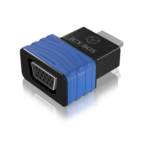 ICY BOX Skærm Adapter [1x HDMI-stik - 1x VGA-tilslutning] IB-AC516 ...