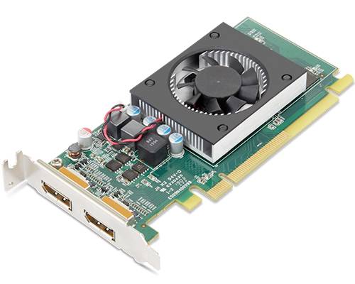 Lenovo Grafikkort AMD Radeon 520 2 GB GDDR5-RAM PCIe x8 DisplayPort Low ...