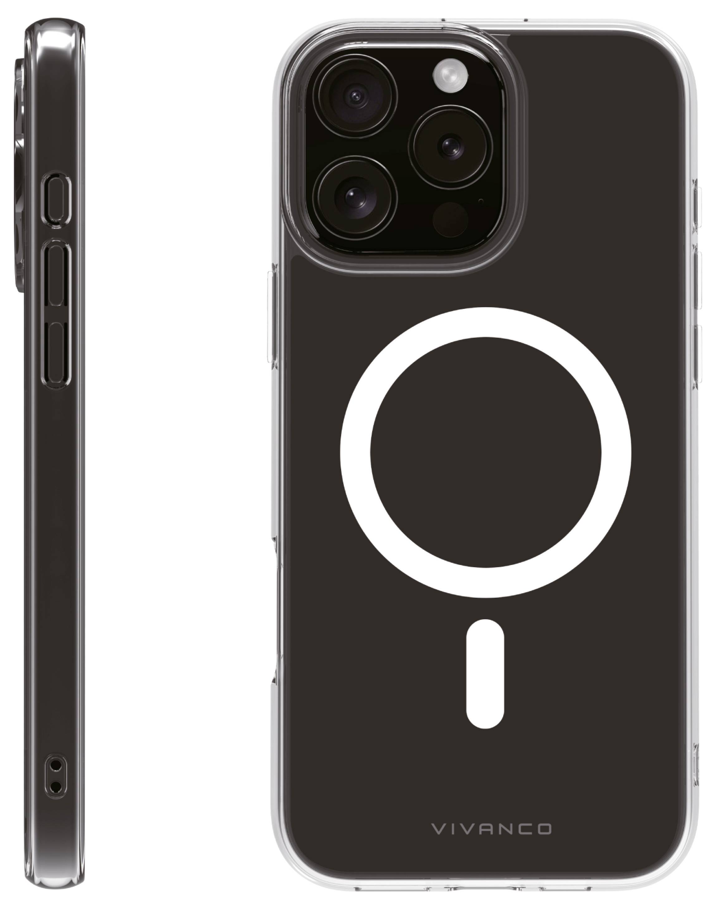 Vivanco MAG STEADY Mobiltelefon backcover Apple iPhone 16 Pro Max ...