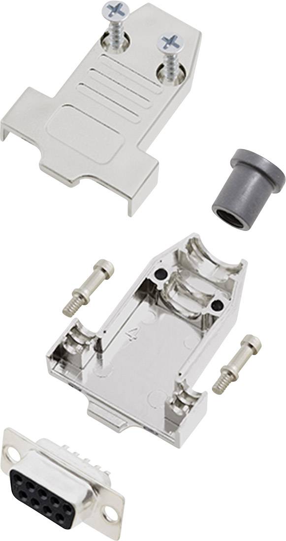 encitech DTNT09-M-DMS-K 6355-0070-31 D-SUB bøsningsliste-sæt 180 ° Poltal: 9 Loddekop 1 Set købe