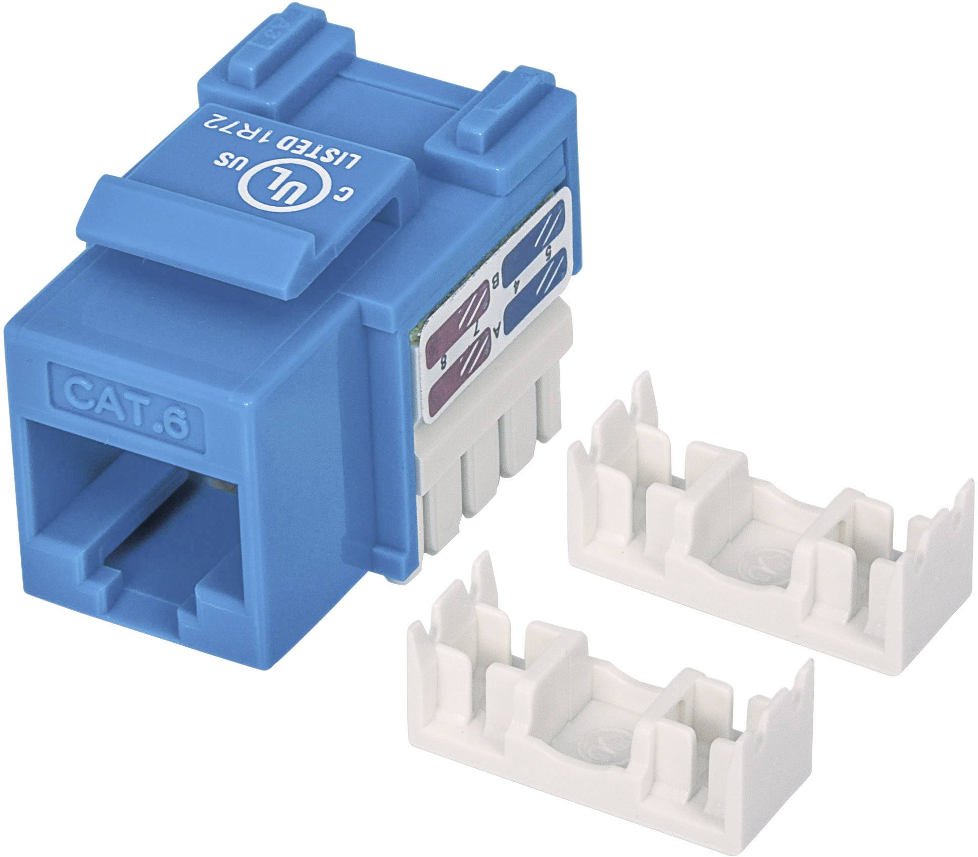 Intellinet 210737 RJ45-indbygget modul Keystone CAT 6 1 stk købe