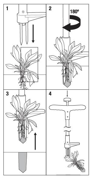 Basetech BT-1620658 Ukrudtsstikker Med fodtrædeplade, T-greb købe