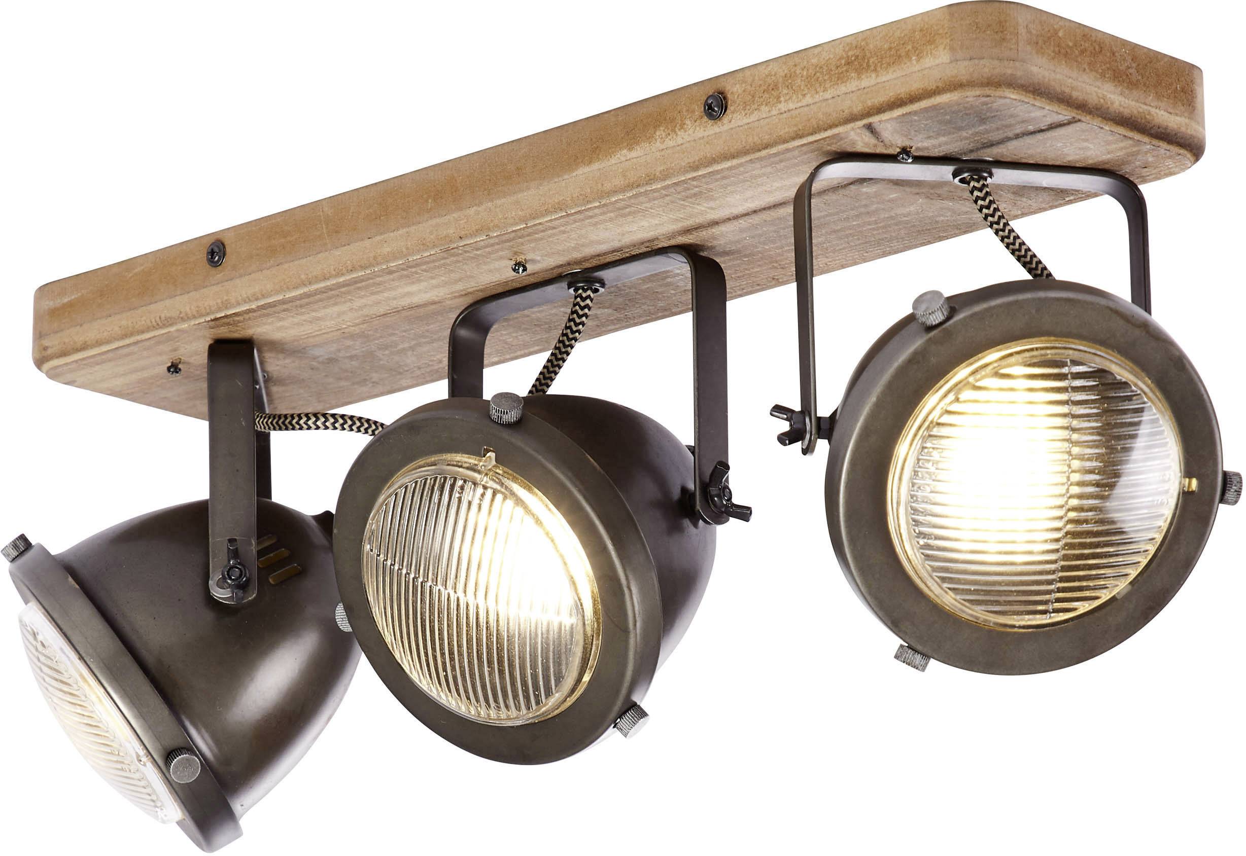 Brilliant Carmen Wood 72030/84 Loft-spotlights LED (RGB) GU10 75 W Træ ...