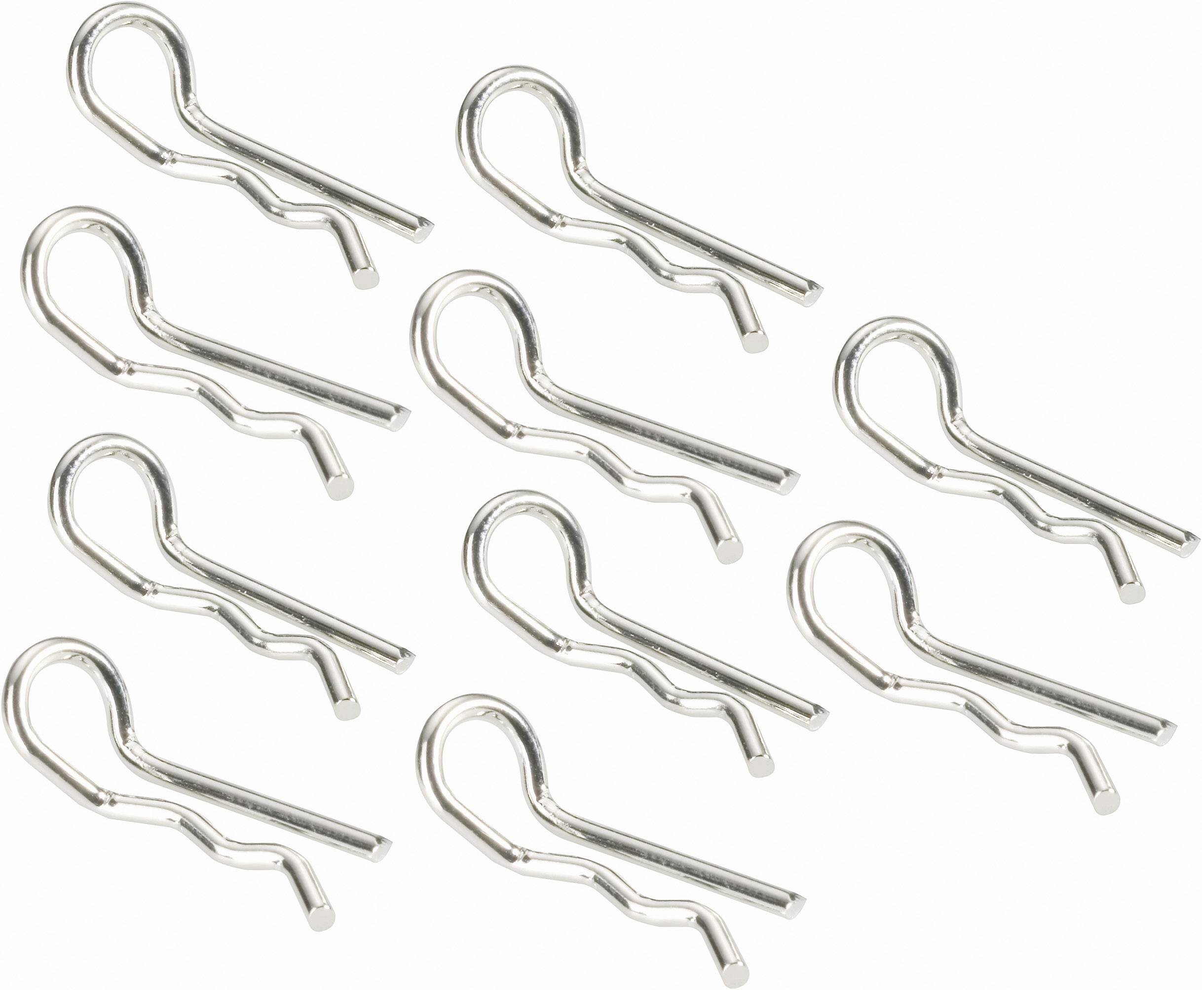 Reely 1:10 Karrosseri-beslag Sølv Længde 18 mm 10 stk købe