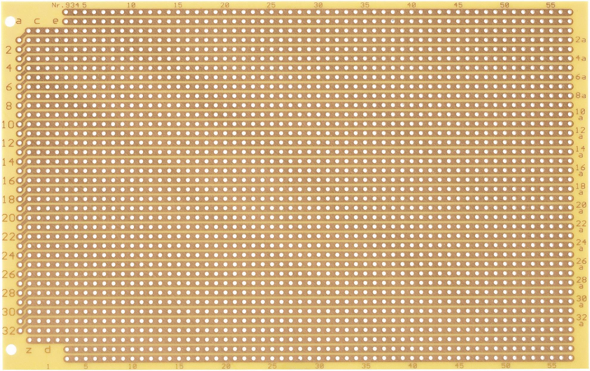 Rademacher WR-Typ 934 Printplade til eksperimenter Hårdt papir (L x B ...