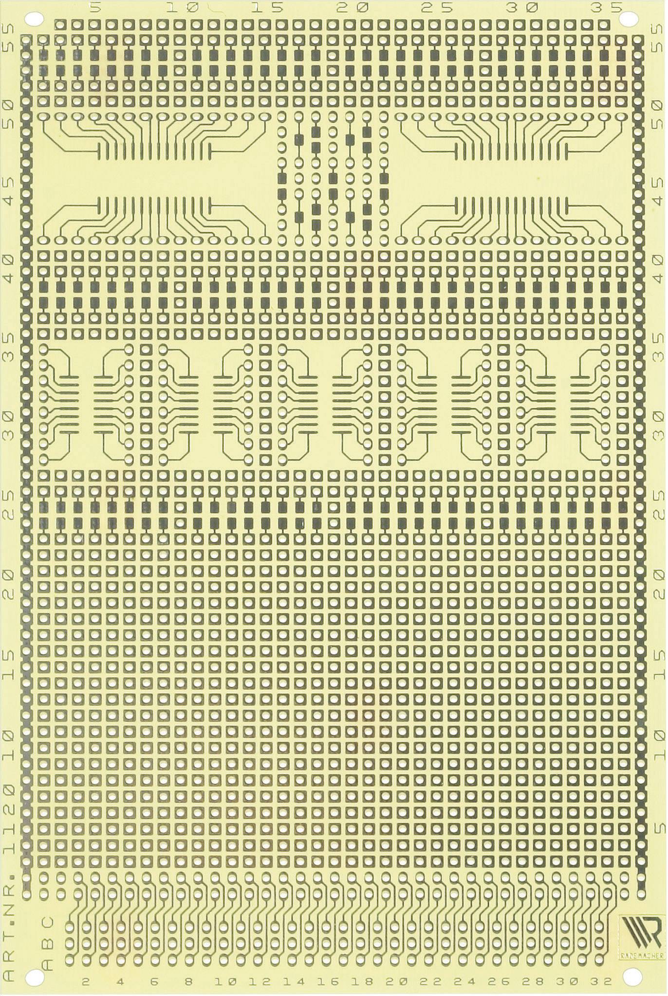 Rademacher WR-Typ 1120 Printplade til eksperimenter Epoxyd (L x B) 160 ...