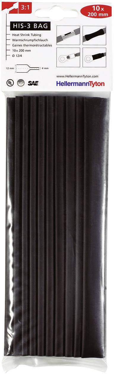 HellermannTyton 308-31210 Krympeslangesortiment 12 mm 4 mm Krympningshastighed:3:1 10 stk købe