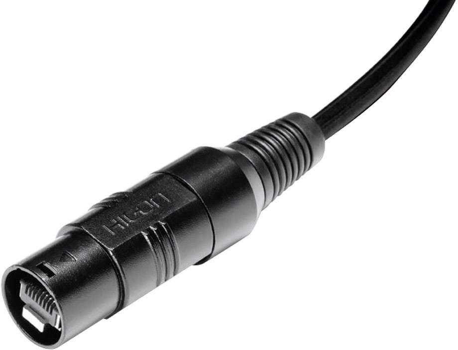 Hicon HI-RJ45-HD RJ45 Boliger i XLR Design HI-RJ45-HD Tilslutning, lige ...