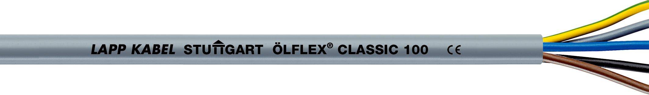 LAPP ÖLFLEX® CLASSIC 100 Styreledning 2 x 0.50 mm² Grå 00100004/100 100 ...
