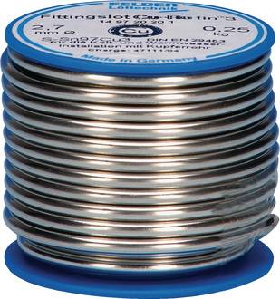 Felder Cu-Rotin® 3 Loddetin, blyfri Spole Sn97Cu3 0.250 kg 2.7 mm købe
