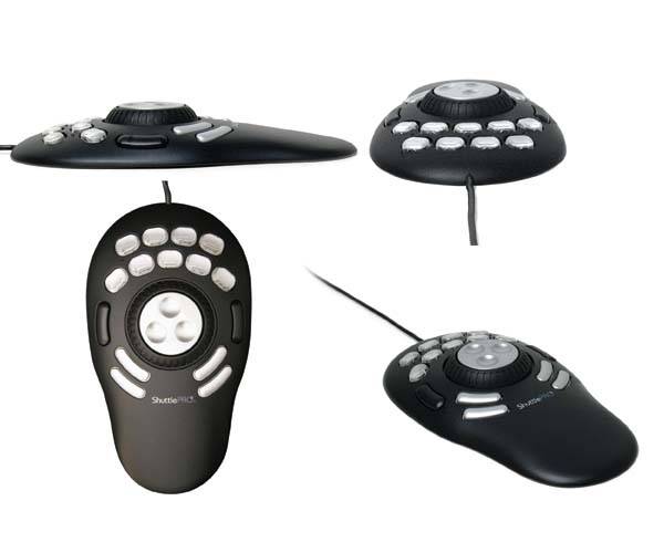 Contour Design Shuttle Pro v2 Multimedia Controller USB Sort 15 Knapper ...