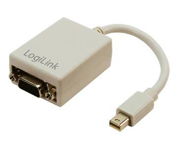 LogiLink CV0038 DisplayPort / VGA Adapter [1x Mini-DisplayPort stik ...