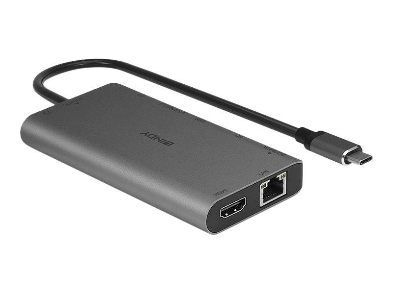 LINDY USB-C® Dockingstation Lindy Passer til mærkerne: univerzálny ...