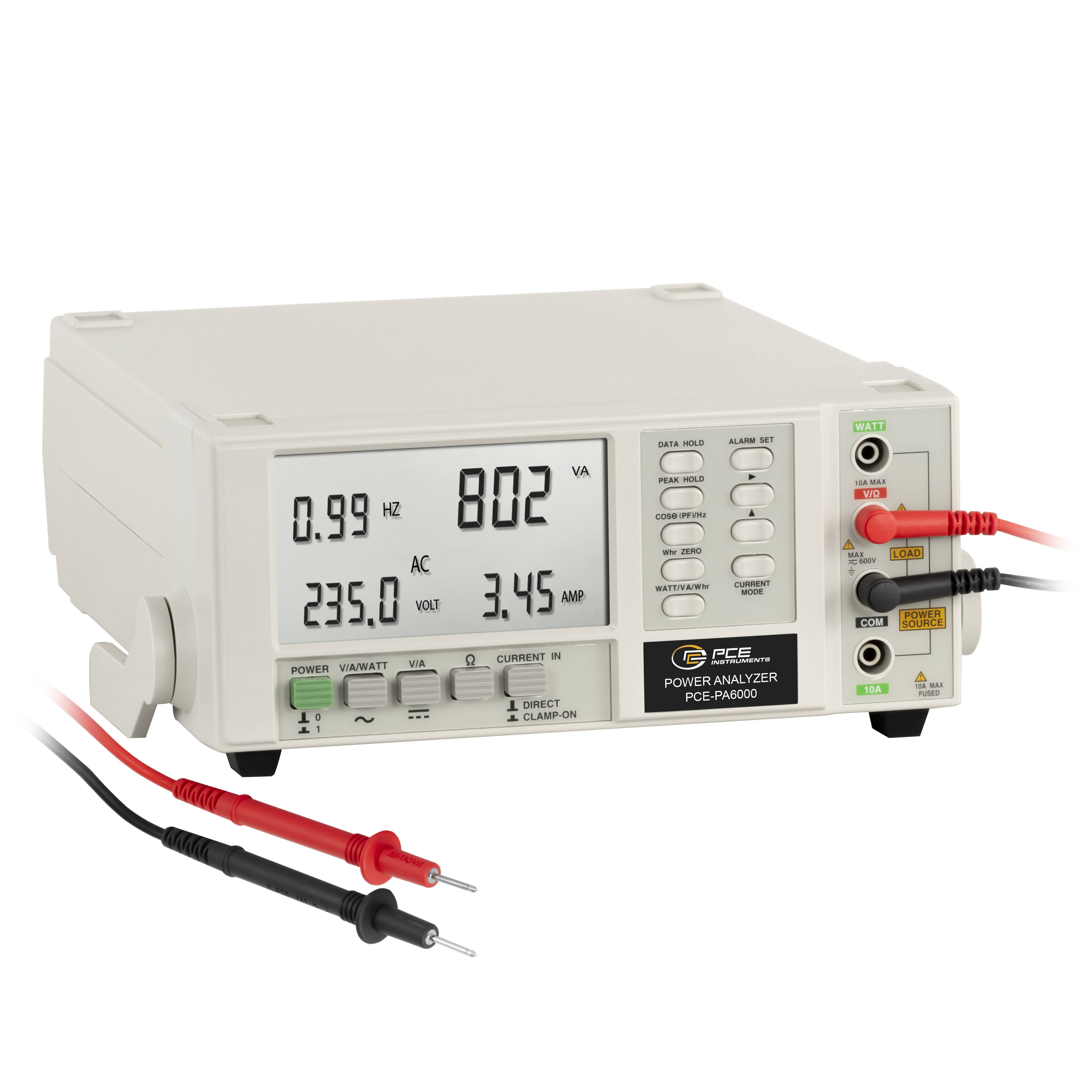Effekt-måleapparat PCE-PA6000 PCE Instruments Power Analyzer købe