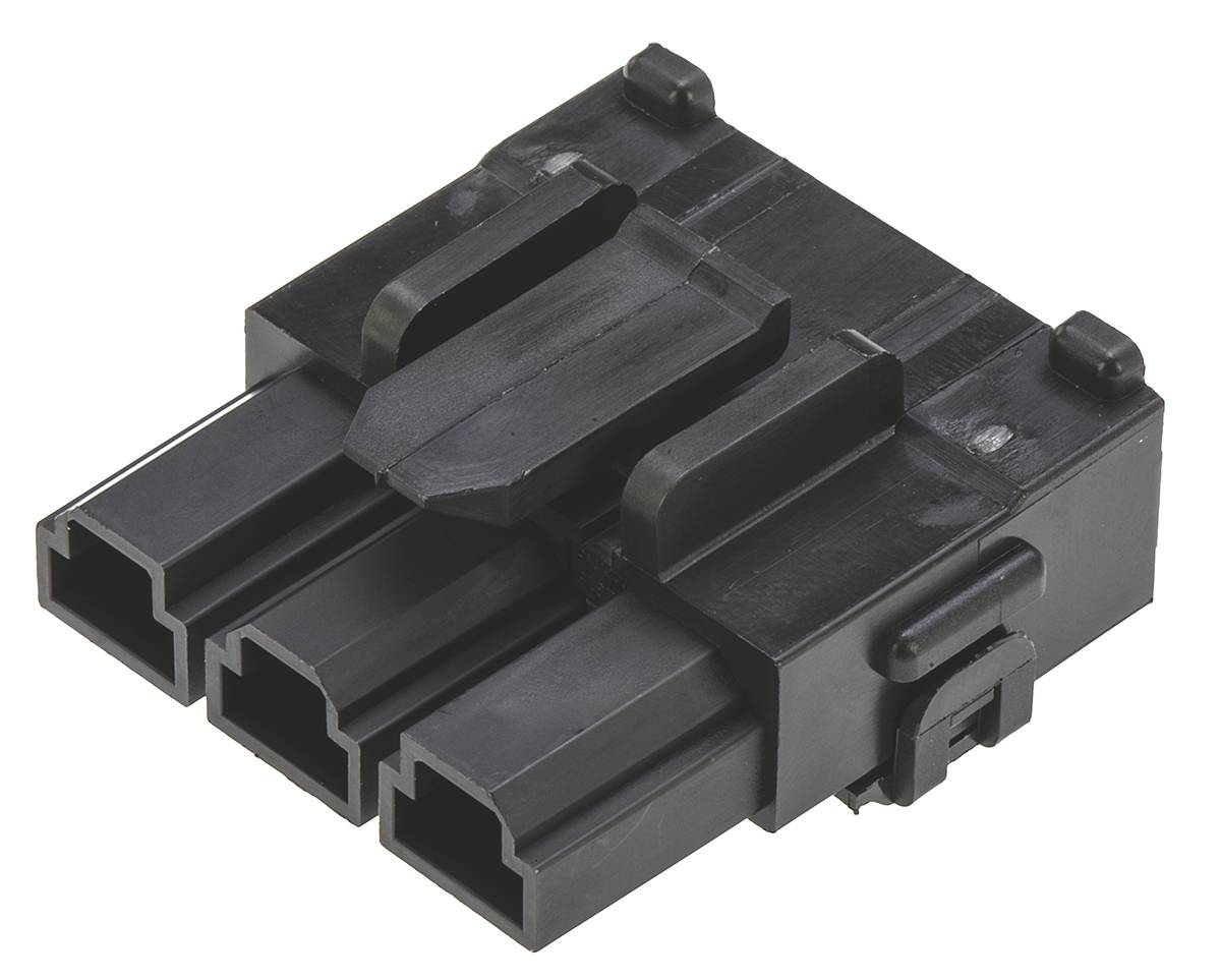 Molex Tilslutningskabinet-kabel Samlet antal poler 3 Rastermål: 10 mm ...