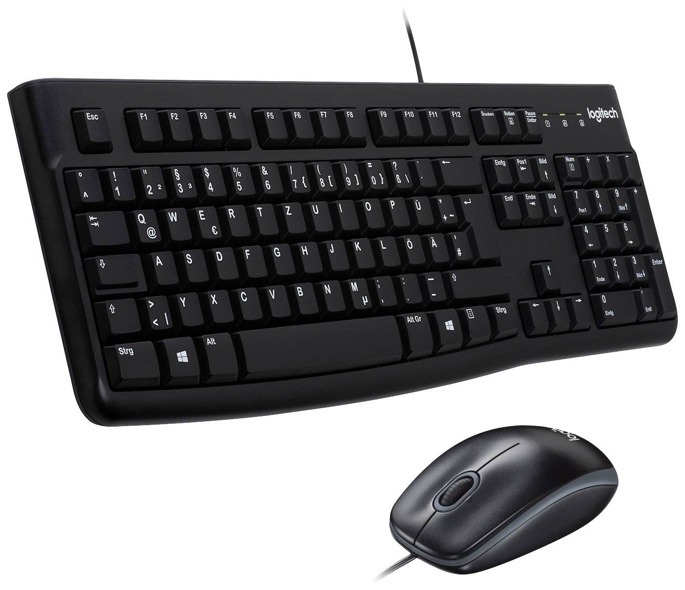 Logitech MX Keys S Combo Bluetooth® Tastatur, Maus-Set Beleuchtet ...