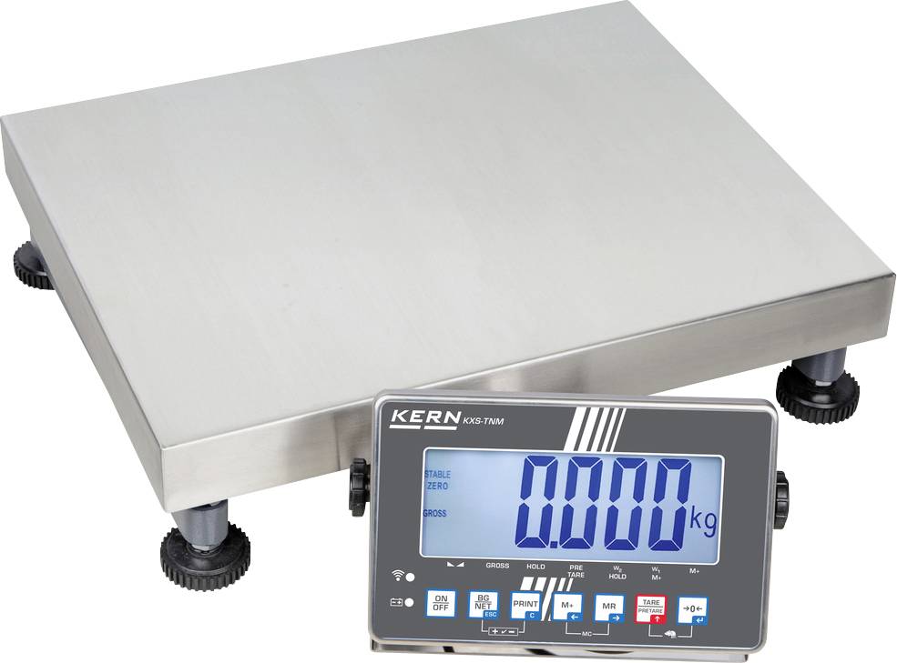 Kern IXS 60K-3L Plattformwaage Wägebereich (max.) 60 kg Ablesbarkeit 2 g über Steckernetzteil ...