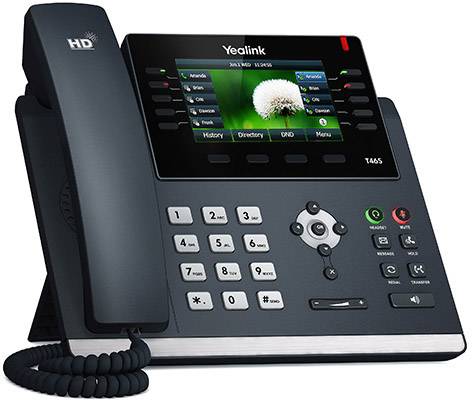Schnurgebundenes Telefon, VoIP Yealink SIP-T46S SIP-IP-Telefon PoE PoE ...