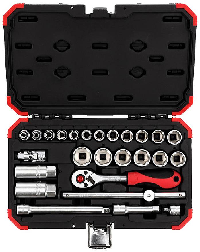 Gedore RED R45603172 Steckschlüsselsatz 1/4", 3/8", 1/2" 172teilig ...