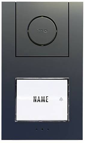 m-e modern-electronics Vistus AD ALU 4010 A Vistus Türsprechanlage Kabelgebunden Komplett-Set 1 ...