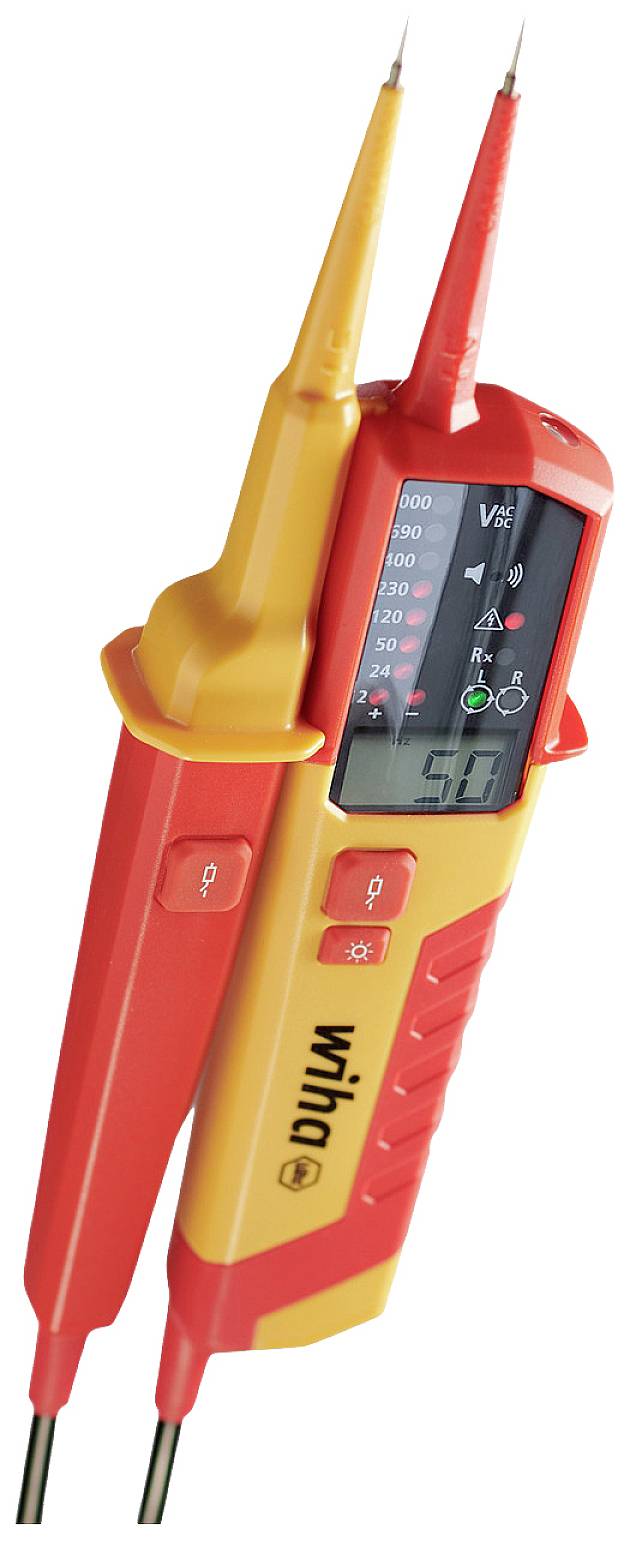 Benning DUSPOL digital Zweipoliger Spannungsprüfer kalibriert (ISO) CAT ...